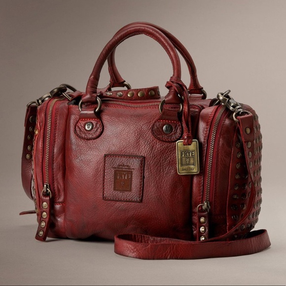 Frye | Bags | Frye Brooke Medium Leather Crossbody Satchel Bag | Poshmark